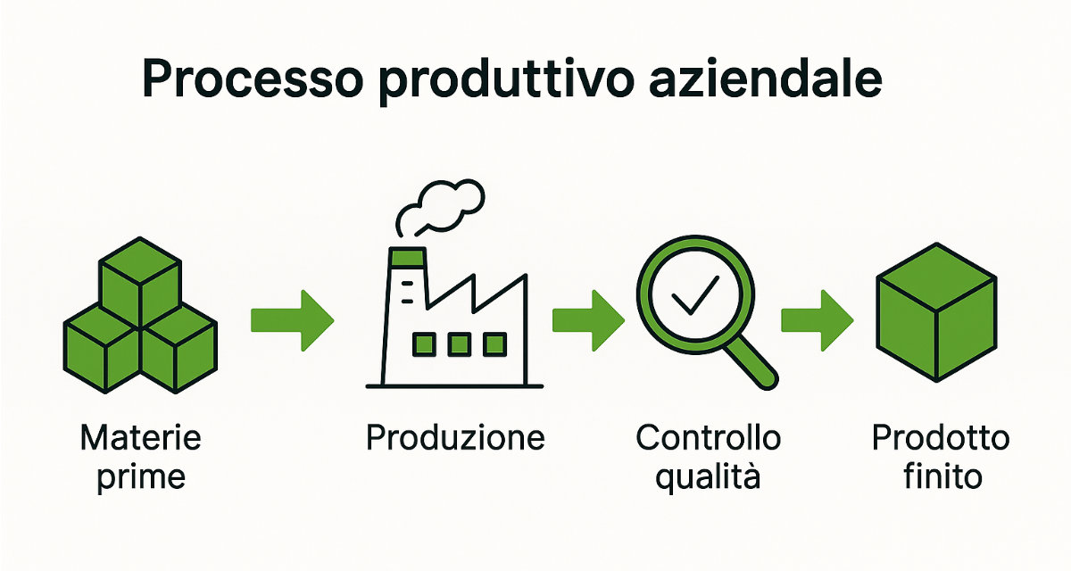 Processo produttivo: fasi, esempi e ottimizzazione con MES